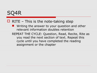 Improve your reading rate and comprehension (1) | PPT