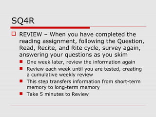 Improve your reading rate and comprehension (1) | PPT