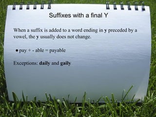 Improve your spelling | PDF