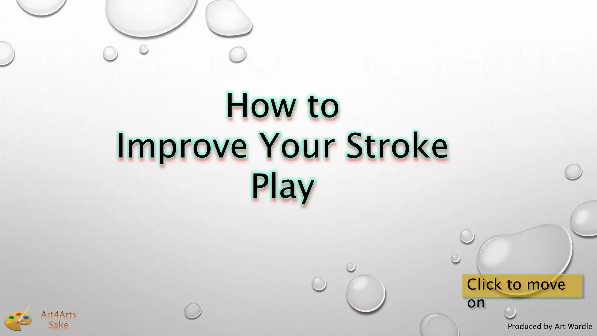 Improve your stroke play | PPT