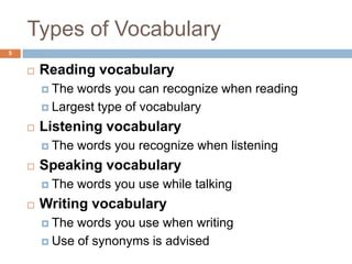 Improve your English vocabulary | PPTX