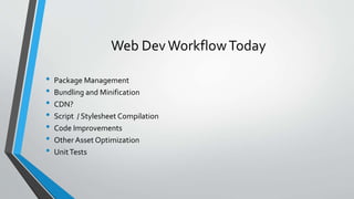 Improve your web dev workflow in Visual Studio | PPT