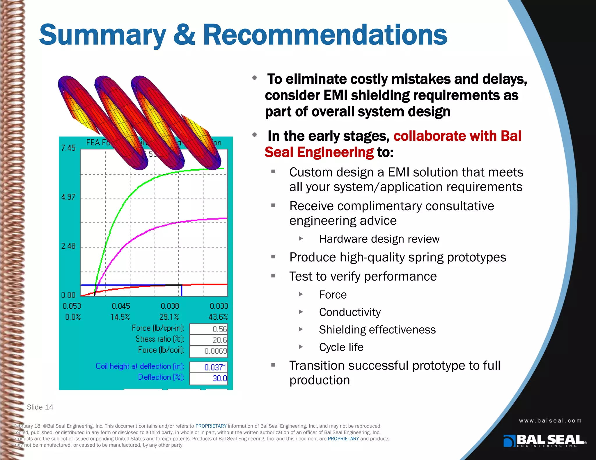Improving Diagnostic Accuracy with EMI Shielding Springs | PPT