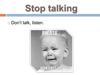 Improving listening skills | PPTX