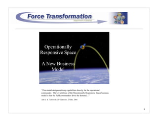 Improving Operational Space Responsiveness | PPT