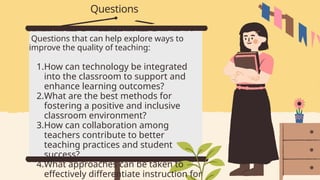 Powerpoint on Improving-Quality-of-Teaching.pptx | Educational ...