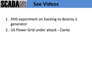 Improving SCADA Security | PDF