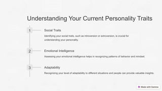 How to Improve your personality to build career | PPTX