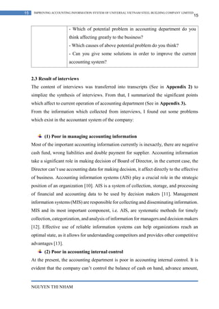Improving accounting information system of universal Vietnam steel building company limited.pdf