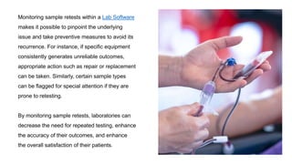 Improving Accuracy by Tracking and Analyzing Lab Sample Retests.pptx