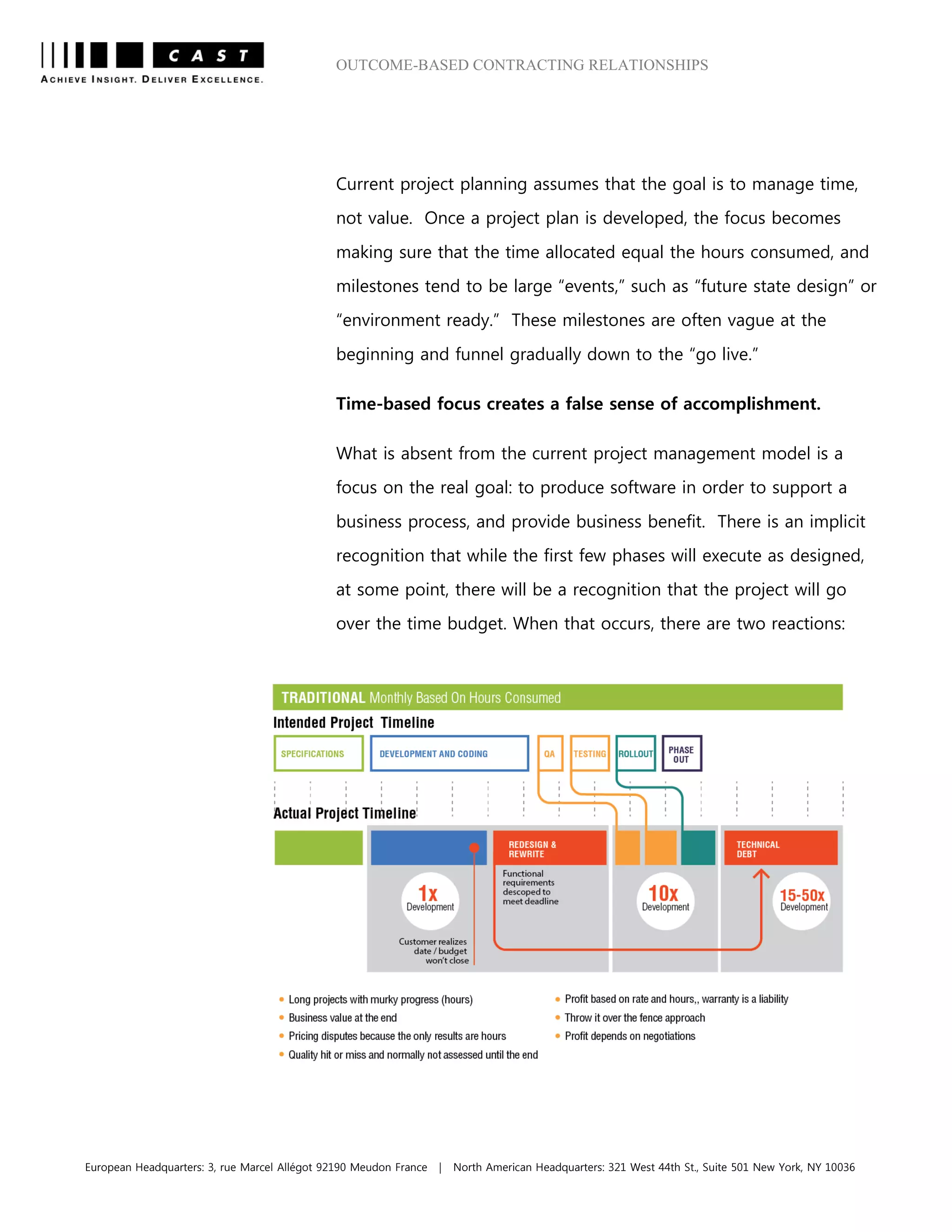Improving ADM Vendor Relationship through Outcome Based Contracts | PDF