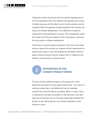 Improving ADM Vendor Relationship through Outcome Based Contracts | PDF