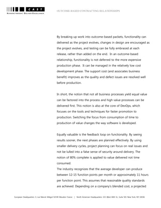 Improving ADM Vendor Relationship through Outcome Based Contracts | PDF