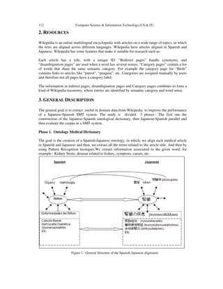 Improving a japanese spanish machine translation system using wikipedia medical articles | PDF