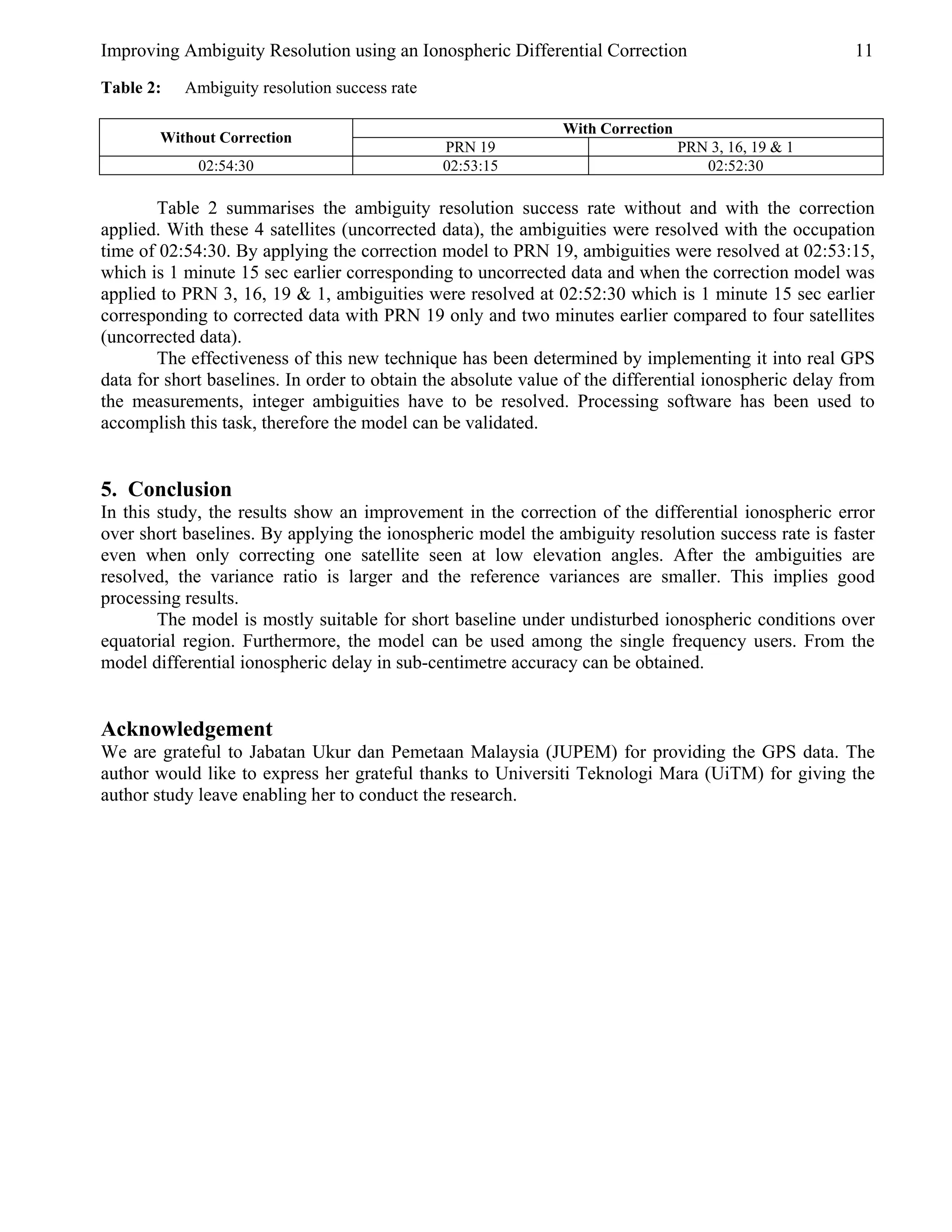 Improving ambiguity resolution | PDF