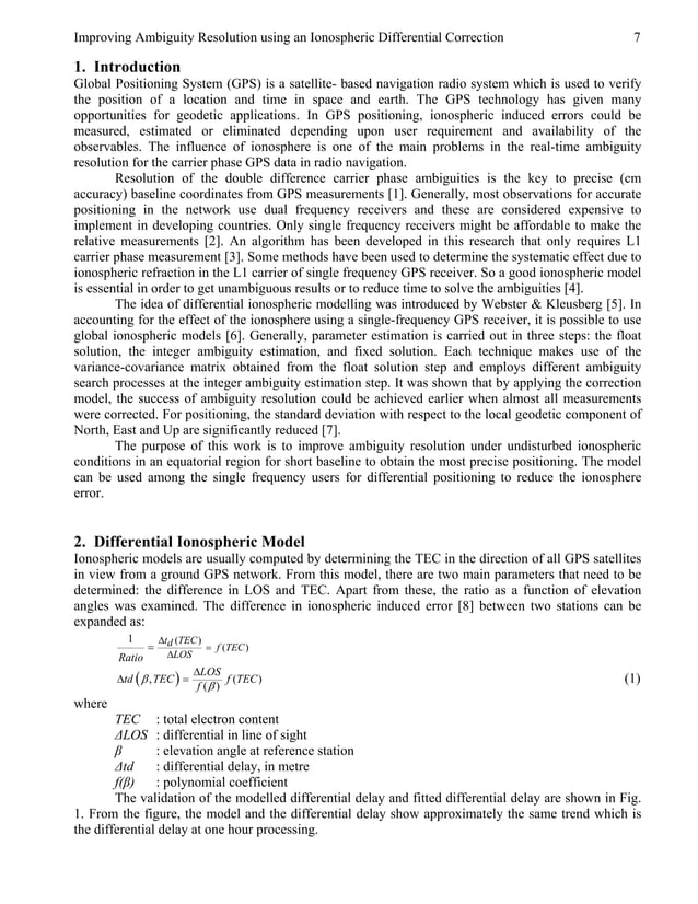 Improving ambiguity resolution | PDF