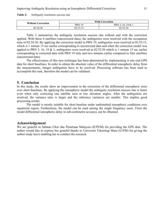 Improving ambiguity resolution | PDF