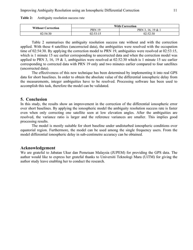 Improving ambiguity resolution | PDF