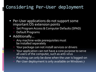 Improving Application Installation Ux In Windows 7 | PPT