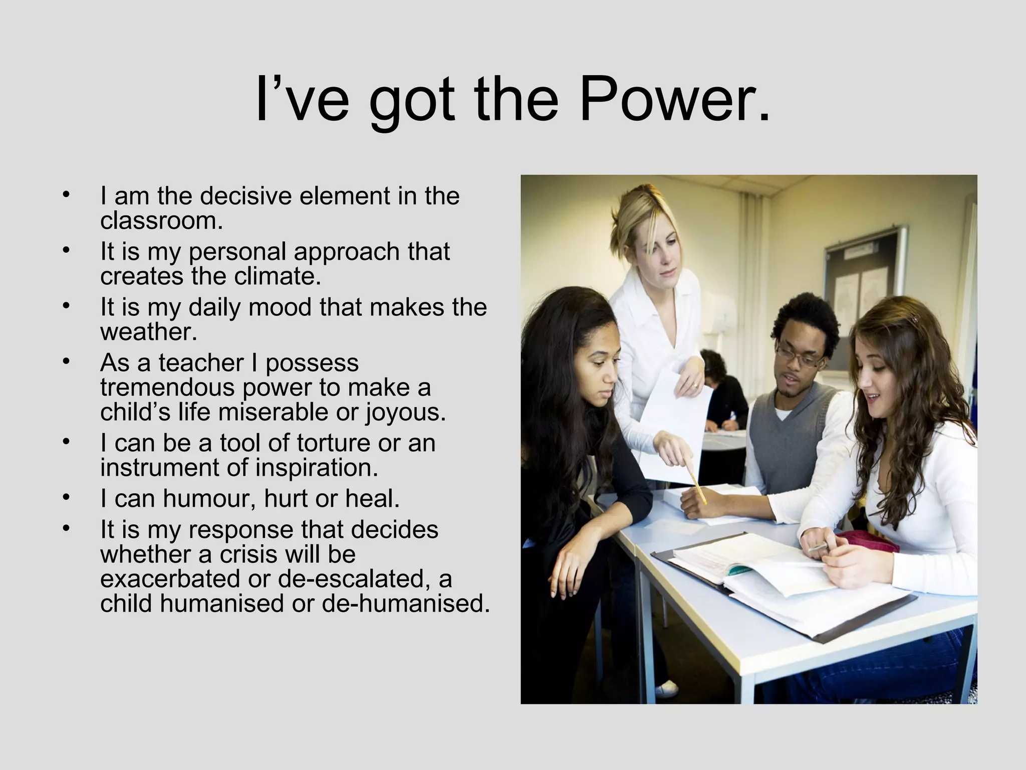 Improving behaviour for learning | PPT