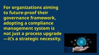 Improving Board and CXO Reporting with a Compliance Management System.pptx