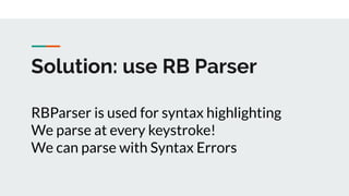 Improving code completion for Pharo | PPT
