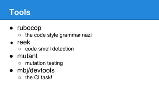 Improving code quality | PPT