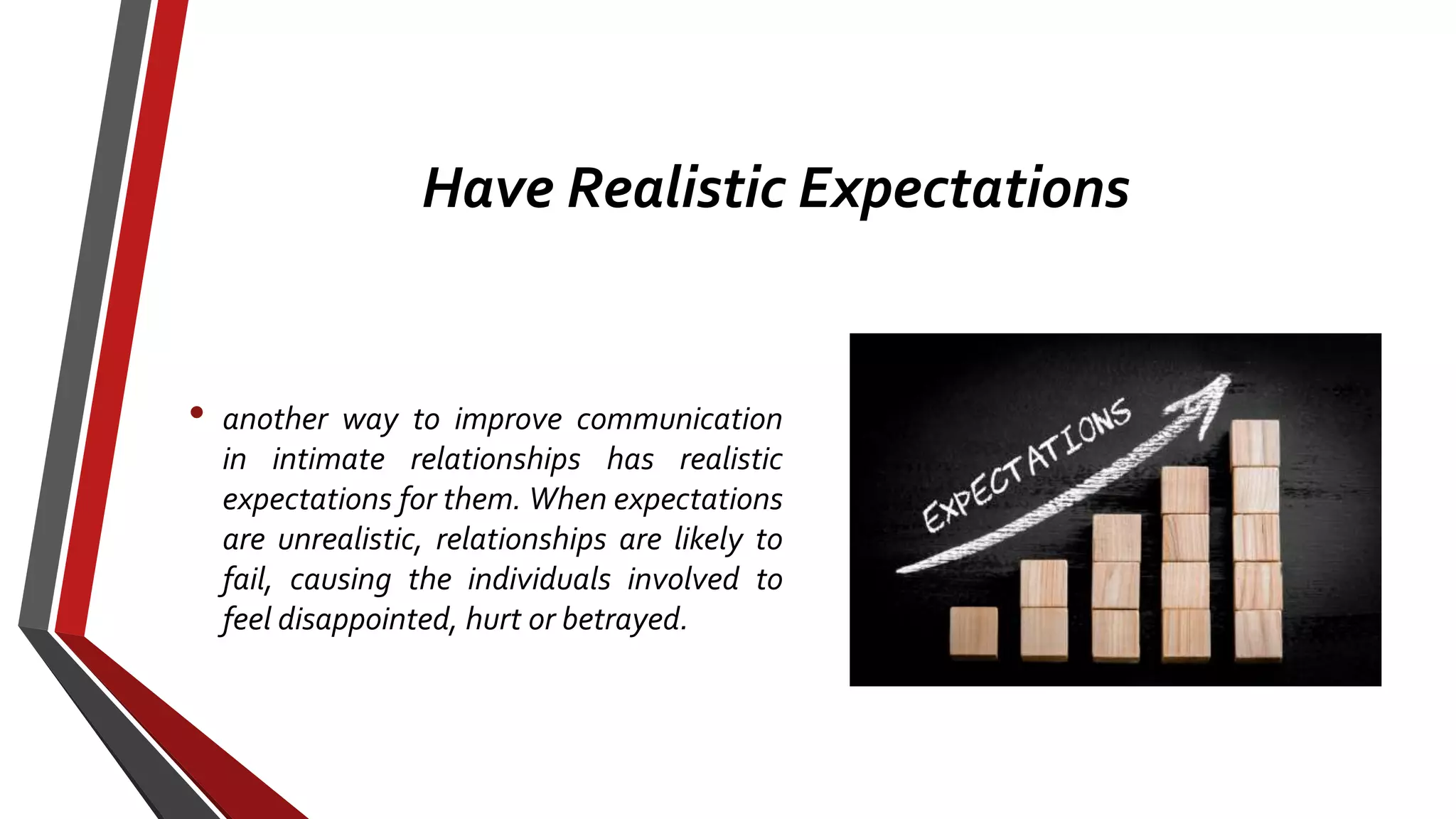 Improving communication in intimate relationships | PPTX