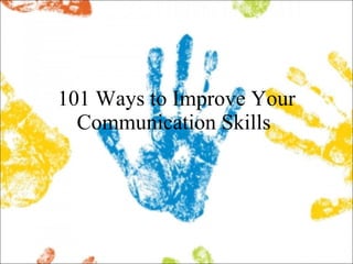 Improving communication skills | PPT