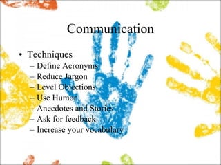Improving communication skills | PPT