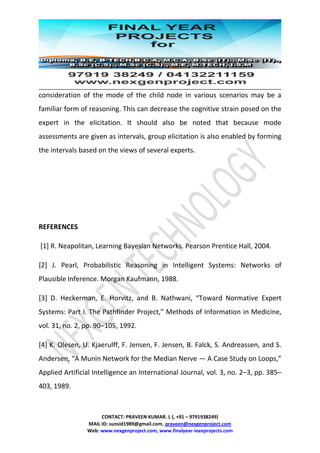 IMPROVING CONSTRUCTION OF CONDITIONAL PROBABILITY TABLES FOR RANKED NODES IN BAYESIAN NETWORKS ...
