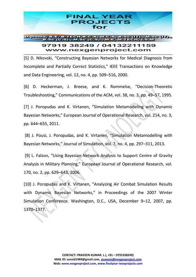 IMPROVING CONSTRUCTION OF CONDITIONAL PROBABILITY TABLES FOR RANKED ...