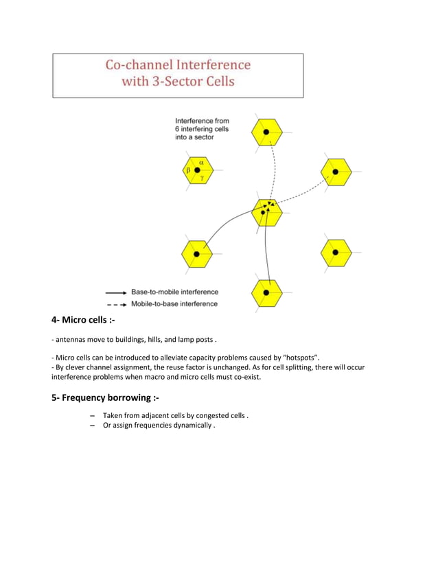 Improving coverage and capacity in cellular systems | DOCX