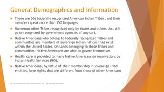 Improving Cultural Competence when Working with Alaskan Natives and ...