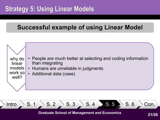 Improving decision making | PPTX