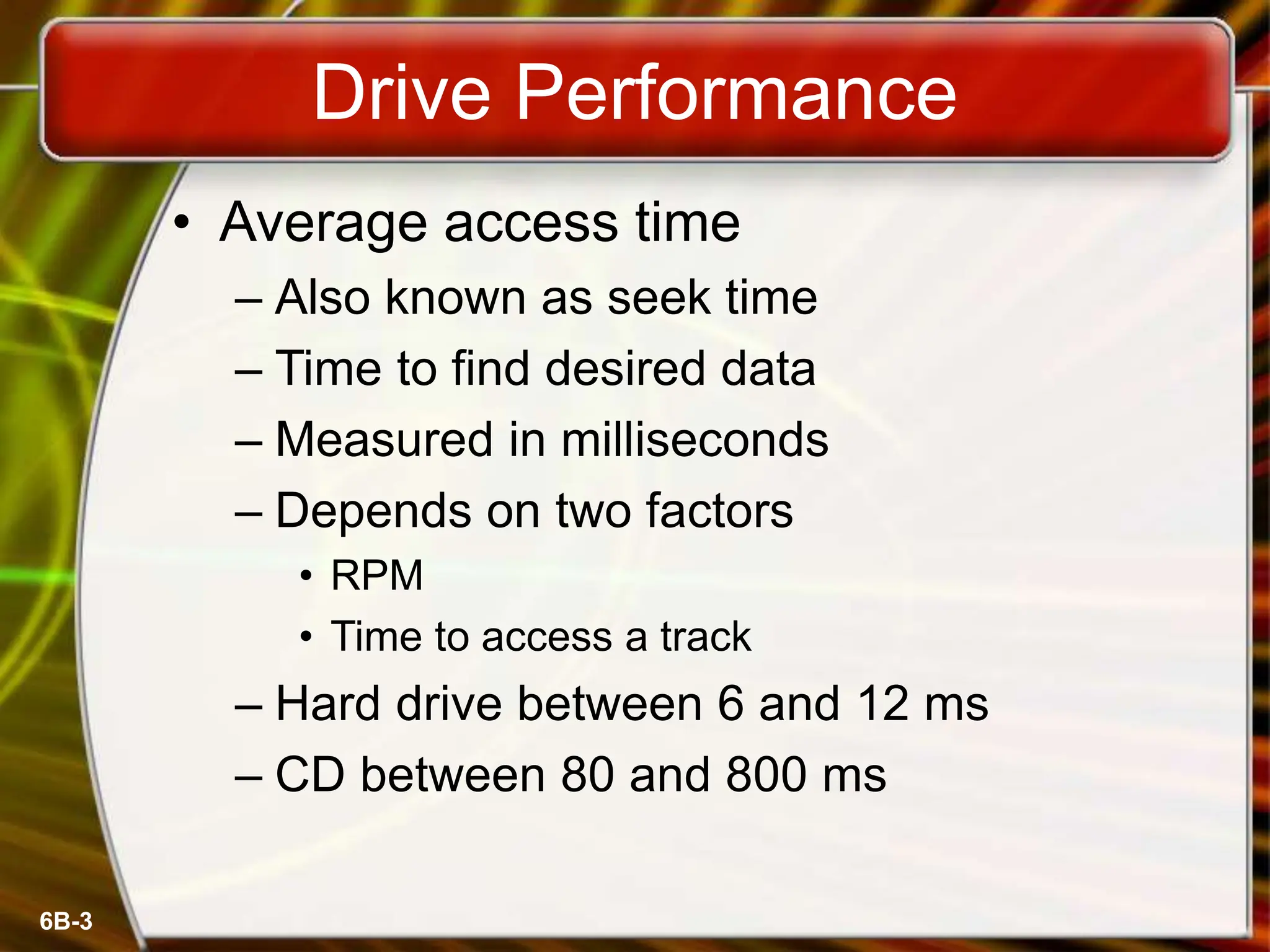 Improving Drive Performance.ppt