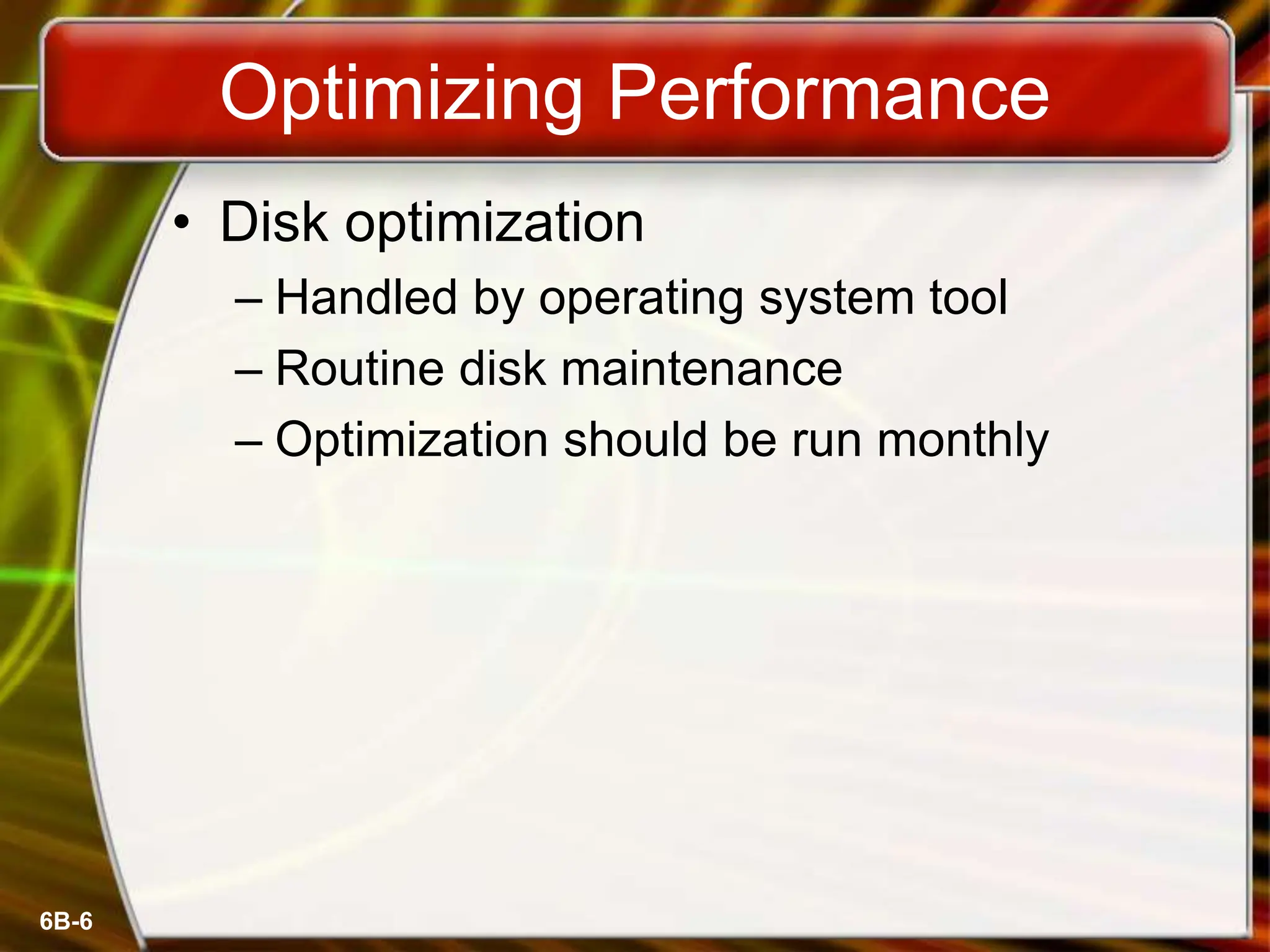 Improving Drive Performance.ppt