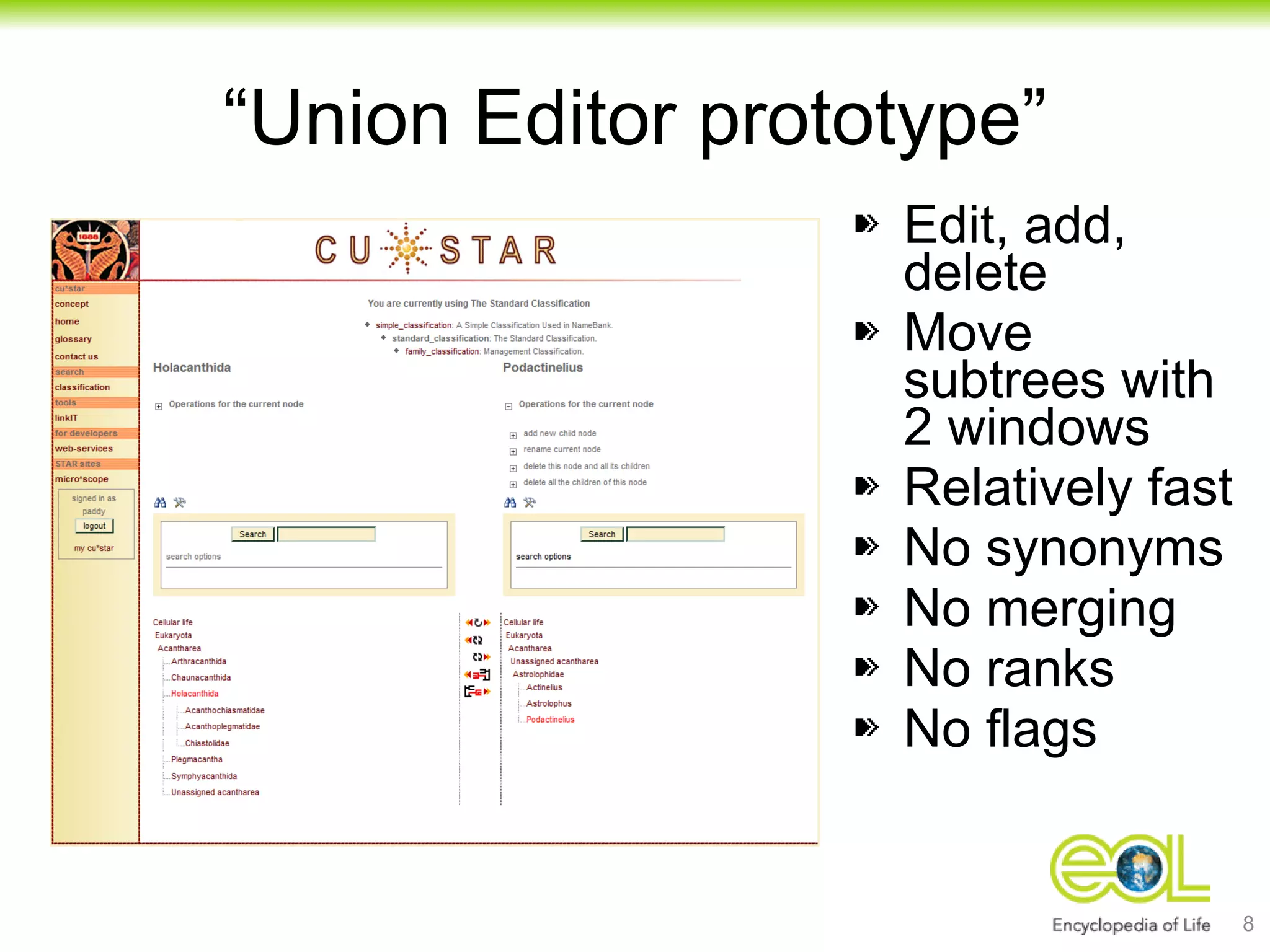 Improving Drupal Taxonomy Editor | PPT