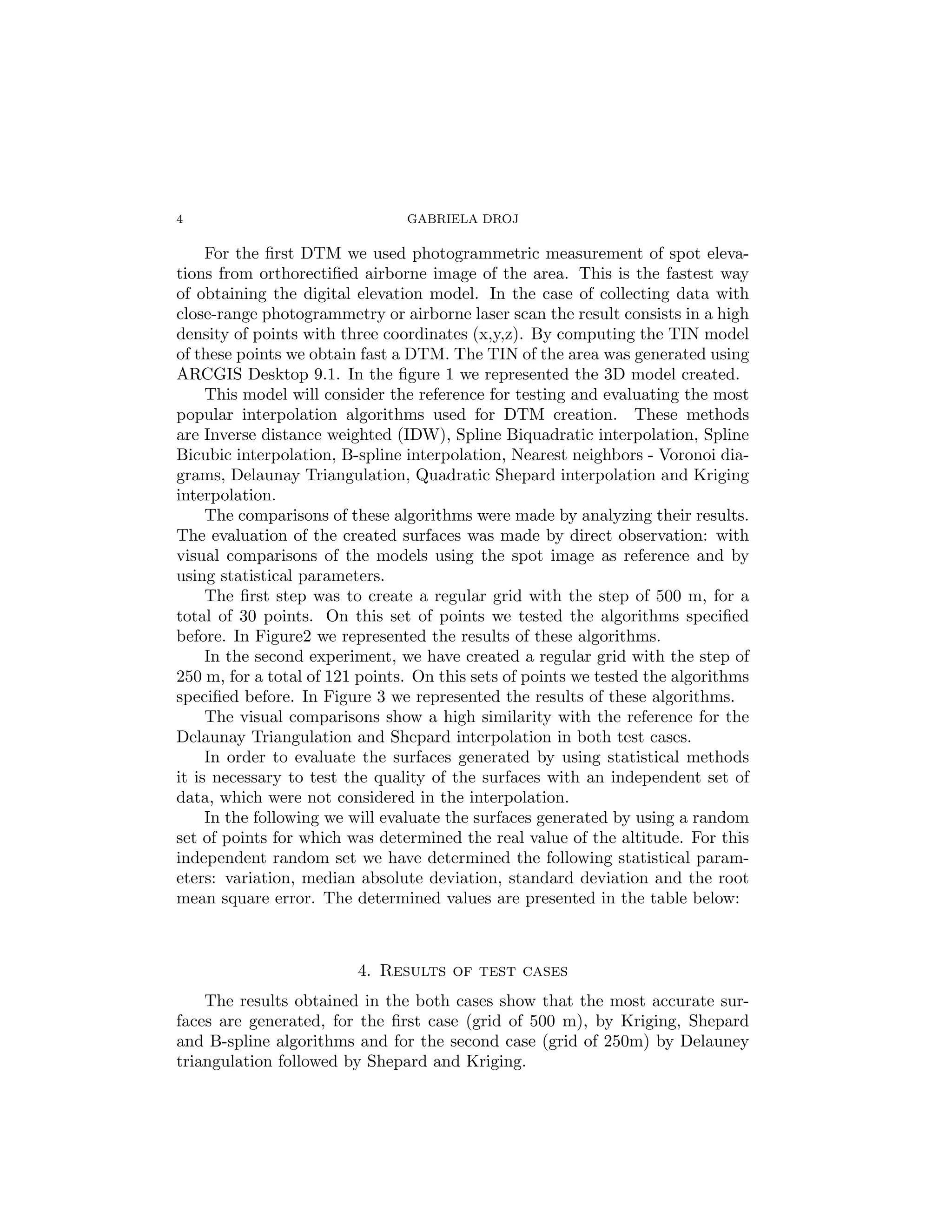 Improving Dtm Accuracy | PDF
