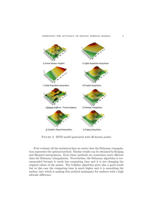 Improving Dtm Accuracy | PDF
