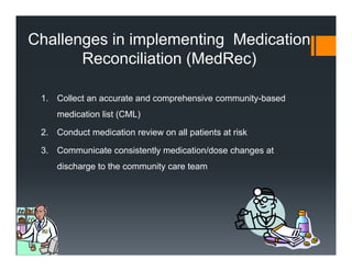 Improving efficiencies in medication reconciliation: The McGill Story | PDF