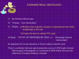 Improving endometrial receptivity f | PPT