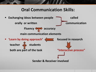 Improving english oral communication skills of pakistani public | PPTX
