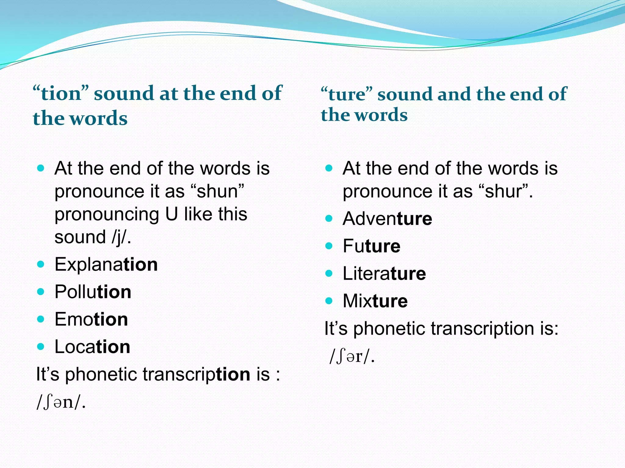 Improving English Pronunciation | PPTX