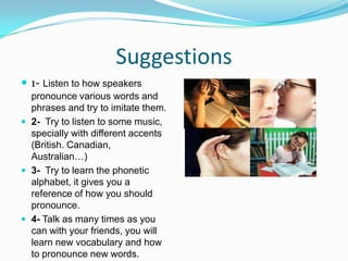 Improving English Pronunciation | PPTX