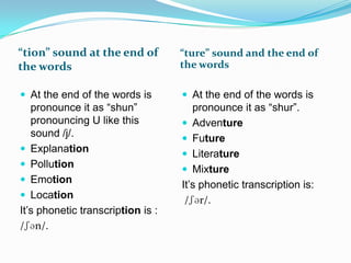 Improving English Pronunciation | PPTX