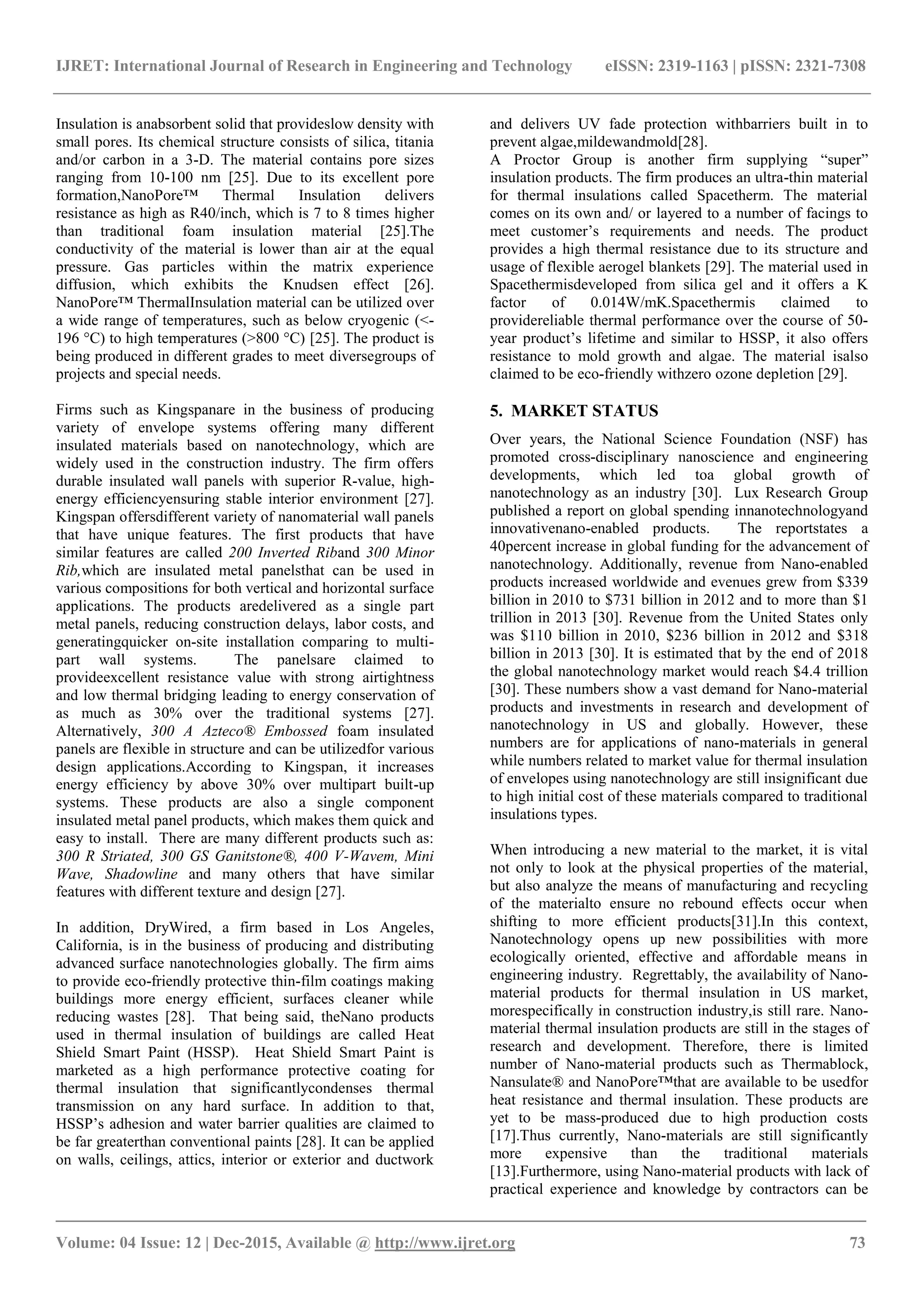 Improving envelope thermal insulation in construction projects using ...