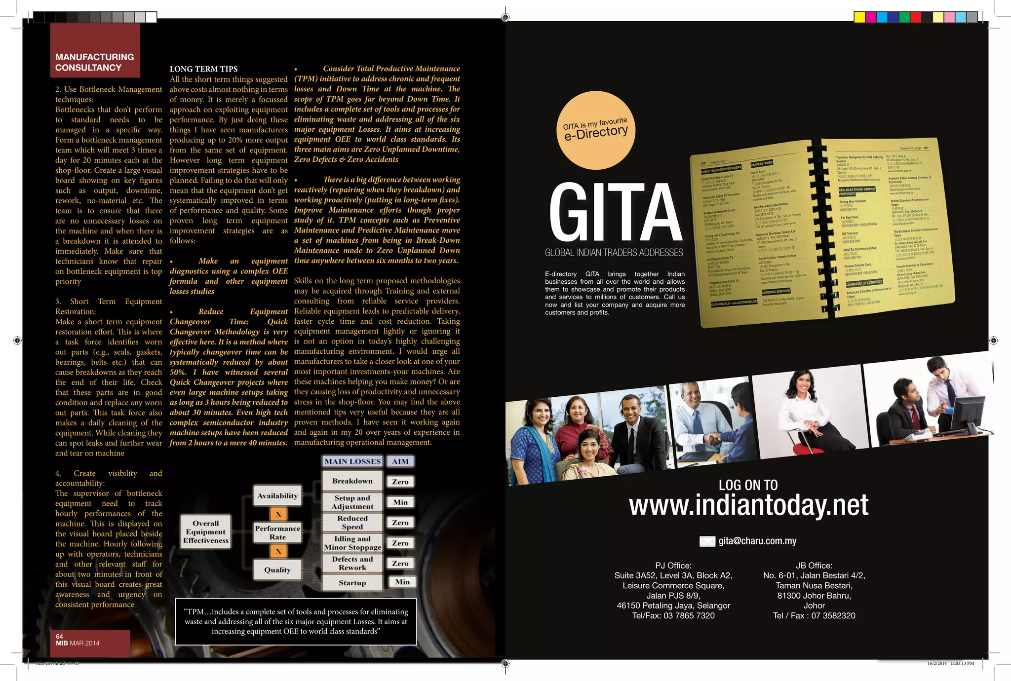 IMPROVING EQUIPMENT PERFORMANCE | PDF