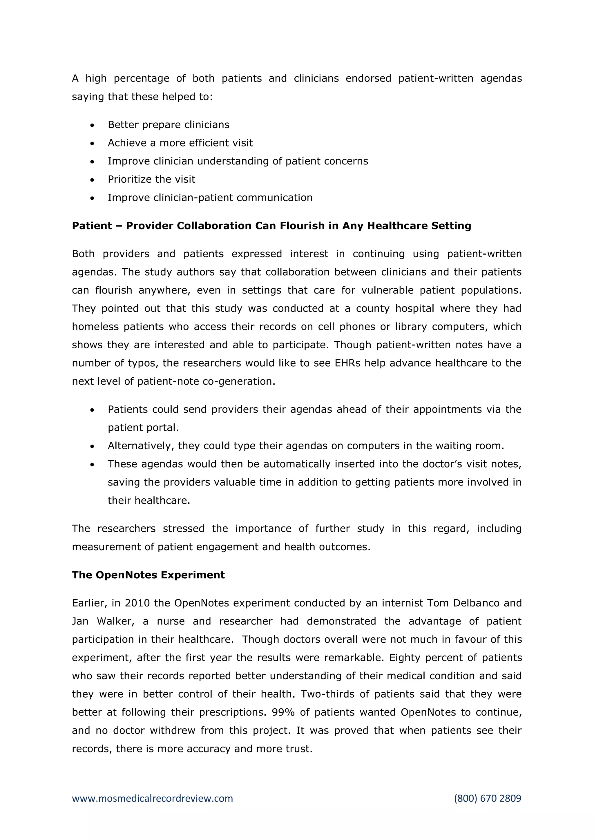 Improving Healthcare Outcomes with Active Patient Engagement | PDF