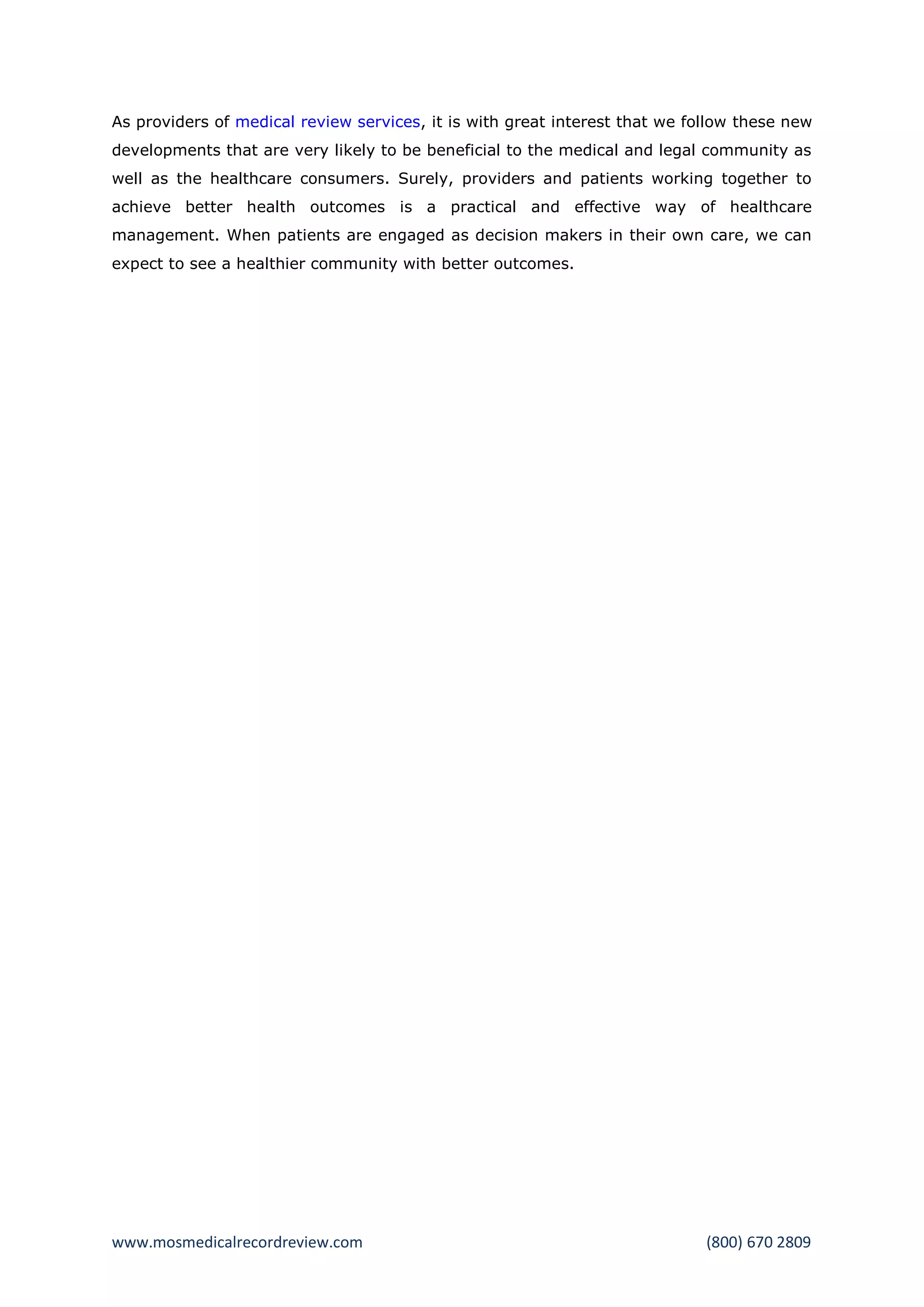 Improving Healthcare Outcomes with Active Patient Engagement | PDF